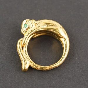 J. Crew | Jewelry | New Jcrew Size 5 4k Goldplated Monkey Ring | Poshmark